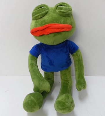 MASKOTKA SMUTNA ŻABA SAD PEPE MEMY MEM - 11289121215 - oficjalne ...