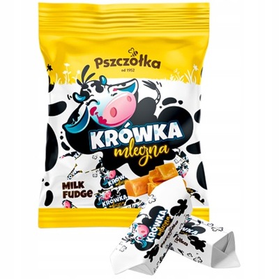 Pszczółka Cukierki Krówka mleczna miętowe 200 g - 13174945475 ...