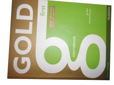 Gold First New Edition Coursebook with FCE MyLab P - 12542851701 ...