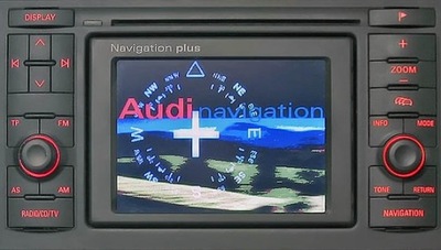 PŁYTA CD MAPA AUDI NAVIGATION PLUS DX NAWIGACJA - 11221041823 ...