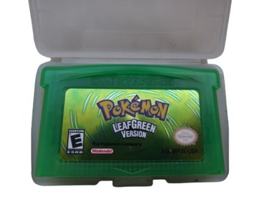 Pokemon Leaf Green GAMEBOY ADVANCE GBA - 12837171307 - oficjalne ...