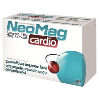 Magne-B6 Cardio Suplement diety magnez 50 tabletek - 10759124669 ...