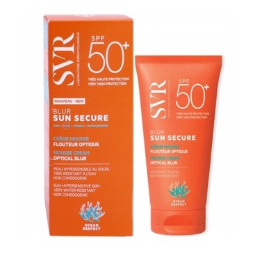 Svr Sun Secure Blur SPF 50 krem w piance 50ml - 11282140338 - oficjalne ...