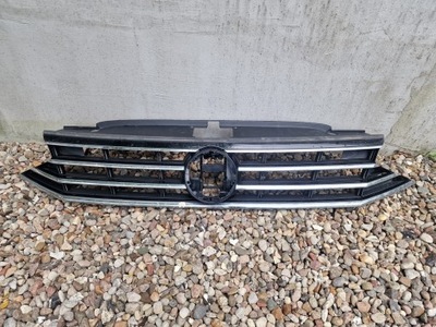 VW PASSAT B8 14- CHROM GRILL ATRAPA ZDERZAK - 12547860621 - oficjalne archiwum Allegro