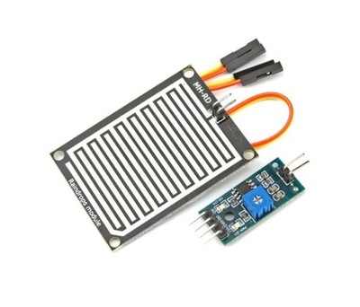 Czujnik deszczu FC-37 - detektor wody do Arduino - - 12002202075 ...
