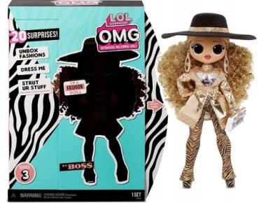 L.O.L. Surprise OMG Doll Series 3- Da Boss Lalka F - 10179950202 ...