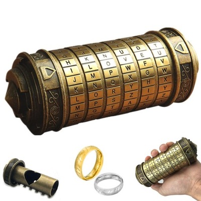 KOD DA VINCI KRYPTEKS Z PIERŚCIENIAMI CRYPTEX GIFT - 15351635843 - oficjalne archiwum Allegro