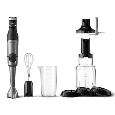 Blender kielichowy Philips HR3040/00 z silnikiem 1200W i 2L pojemności ...