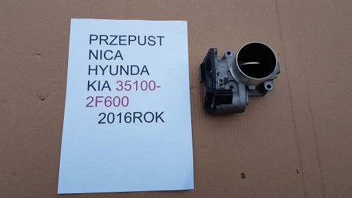 Hyundai OE 35100-2F600 przepustnica za 500.00PLN z KOSCIELEC - Allegro ...