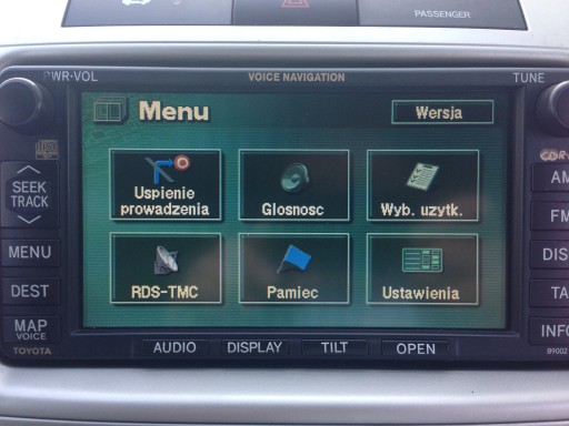 POLSKIE MENU TOYOTA LEXUS MAPA POLSKI JĘZYK MAPA 2018 - Sklep, Opinie ...