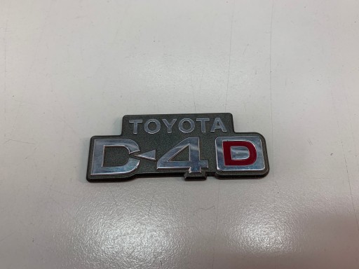 TOYOTA D4D NAPIS EMBLEMAT LOGO 8.3MM X 3.3MM za 34.99PLN z Gorzów Wlkp ...