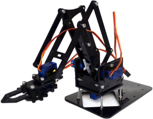 4DOF Robot Arm - ramię robota - zestaw do montażu - Sklep, Opinie, Cena ...