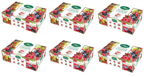 Herbata owocowa Biofix Bfix kompozycja 6 smaków x6 (5901483100100 ...