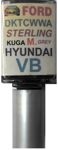 HYUNDAI VB STERLING LAKIER SAMOCHODOWY ZAPRAWKA DO RYS 10 ML ARASYSTEM 5906379504543 za 20.00PLN ...