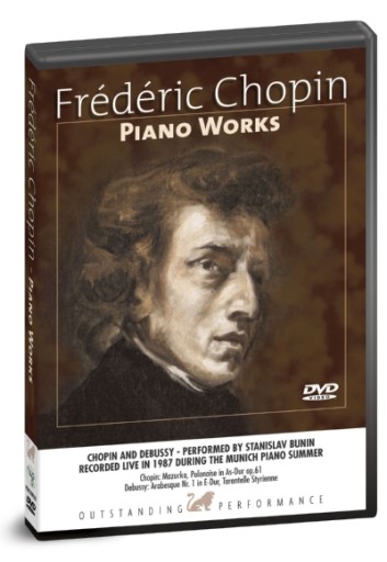 CHOPIN, DEBUSSY Piano Works. Stanislav Bunin (DVD) 8749315300 - Sklepy, Opinie, Ceny w Allegro