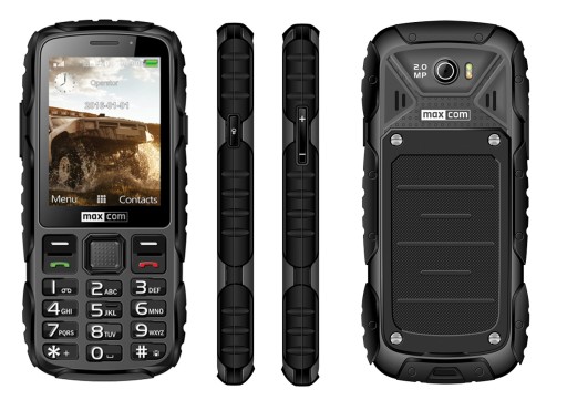 Maxcom MM920 Strong IP67 Odporny Czarny - Sklep, Opinie, Cena w Allegro
