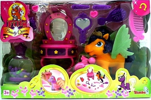 Kucyk Filly Królowa Toaletka Zestaw ORYGINAŁ SIMBA (4006592551681 ...
