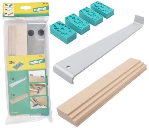 WOLFCRAFT Padlópanel lerakó készlet – Ütővas és ékek 6931000 ...