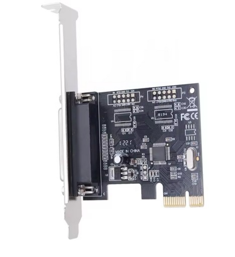 Kontroler Adapter Karta PCI-E 1x na LPT DB25 w Wrocław - Sklep, Opinie, Cena w Allegro