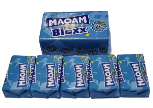MAOAM BLOXX MAGIK BLUERASPBERRY GUMA ROZPUSZCZALNA 13572866730 - Allegro.pl