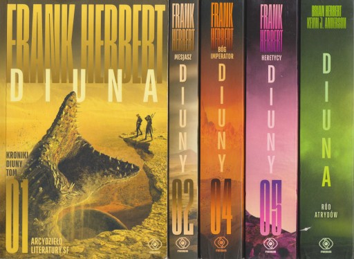DIUNA MESJASZ BÓG IMPERATOR HERETYCY RÓD ATRYDÓW FRANK HERBERT ...