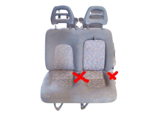 DUCATO II JUMPER BOXER LIFT KANAPA FOTELE PRZÓD za 199 zł z Trzebiełuch ...