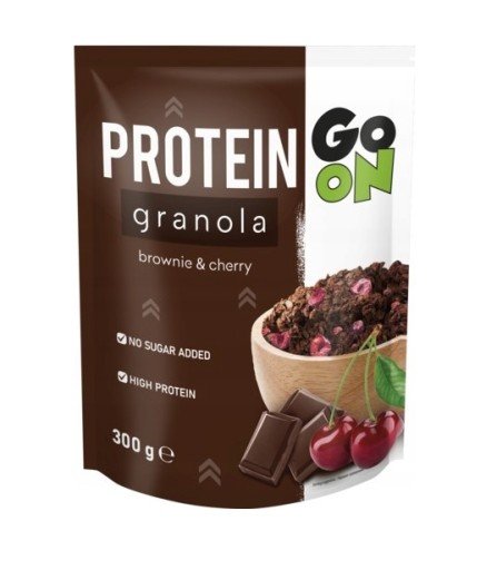 Sante GO ON Granola Proteinowa Brownie Wiśnia 300g (5900617043481 ...