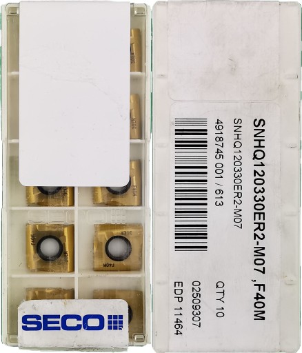 Płytki SNHQ 120330ER2-M07 F40M SECO • Cena, Opinie • Płytki ...