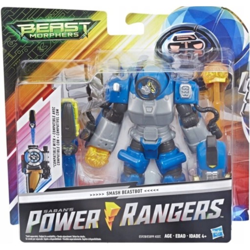 POWER RANGERS BEAST NIEBIESKI SMASH BEASTBOT (5010993566952) • Cena ...