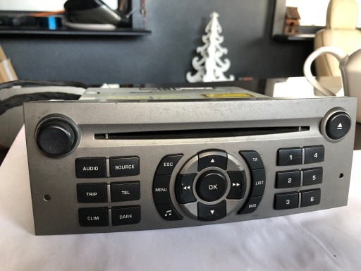 RADIO CD CITROEN C5 C6 PEUGEOT 407 - Sklep, Opinie, Cena w Allegro