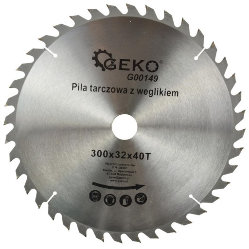 Tarcza widiowa 300 x 32 / 25,4mm 60T zębów pilarki (5901477300240) • Cena, Opinie 12982044418 ...