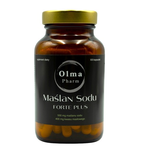 Olma Pharm Maślan Sodu Forte Plus 100kapsułek (5904474880715) • Cena ...