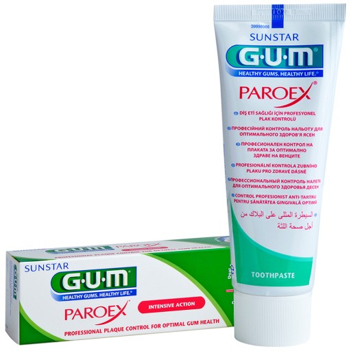SUNSTAR GUM PAROEX 0,12% ŻELOWA PASTA DO ZĘBÓW INTENSYWNE DZIAŁANIE ... SUNSTAR GUM PAROEX 0,12% ŻELOWA PASTA DO ZĘBÓW INTENSYWNE DZIAŁANIE ...