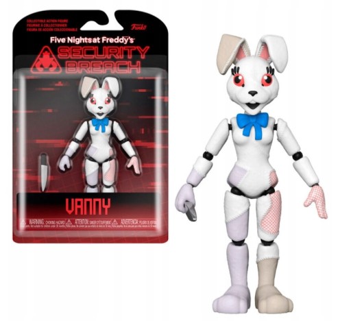 Figurka FNAF Funko Vanny Security Breach Freddy's 12816223190 - Sklepy, Opinie, Ceny w Allegro