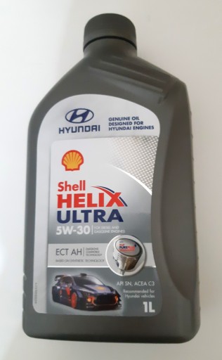 HYUNDAI Olej silnikowy Shell Helix Ultra 5W-30 ECT AH 600073798 za 44 ...