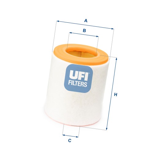 Légszűrő - UFI 27.A48.00 za 6540.00HUF-ért - Allegro
