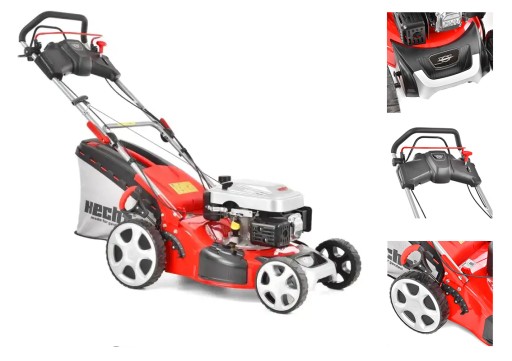 Kosiarka Spalinowa Do Trawy Kosz HECHT 548Sw Napęd 46Cm Mulczowanie Regulac (8594061744055 ...