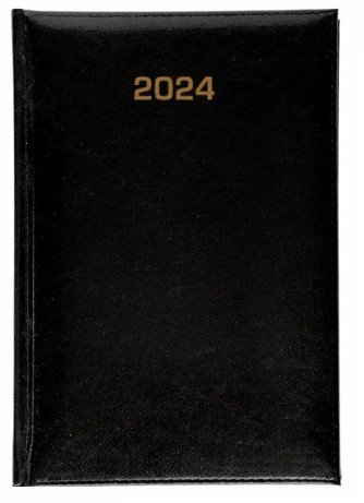 KALENDÁŘ DIÁŘ TÝDENNÍ BALADEK A5 2024 ČERNÝ za 89 Kč - Allegro