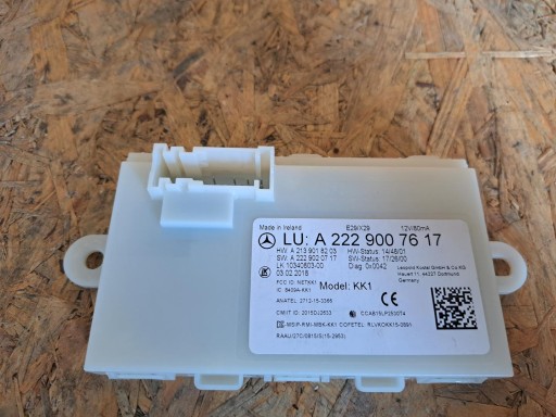 MERCEDES W213 MODUŁ SAM STEROWNIK 2229007617 za 80.00PLN z stare kurowo ...