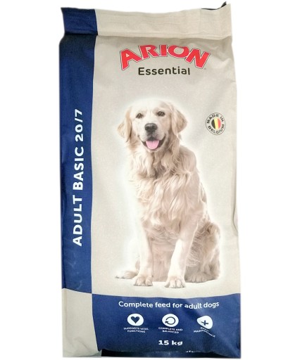 ARION ESSENTIAL ADULT BASIC 15KG karma dla psa (5414970056588) • Cena, Opinie • Sucha karma ...