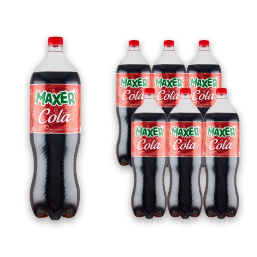 Maxer Napój gazowany o smaku cola 2 l x 6 sztuk (5906441350986) • Cena ...