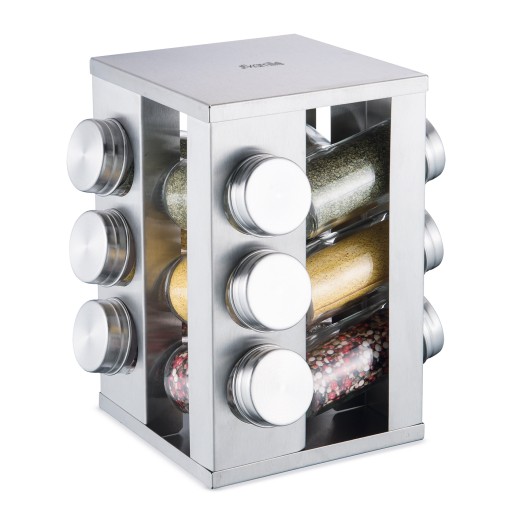 PRZYPRAWNIK OBROTOWY STOJAK DO PRZYPRAW KAMILLE (5903148924328) • Cena ...