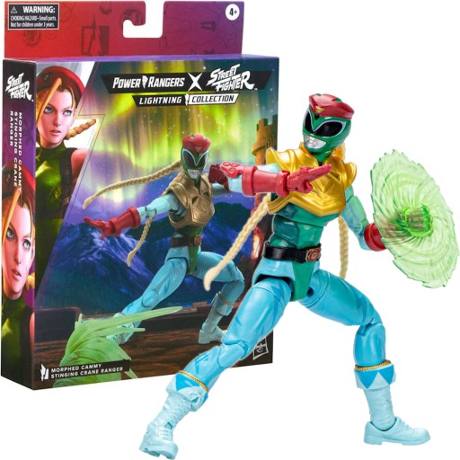 POWER RANGERS STREET FIGHTER COLLECTION MORPHED CAMMY STINGING CRANE ...