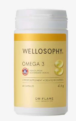 ORIFLAME WELLNESS Omega 3 - 60 kapsułek - Wellosophy (0638921816013 ...