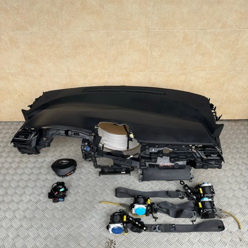 DESKA KONSOLA KOMPLETNA AIRBAG TOYOTA C-HR CHR 2018 ROK za 4999 zł z ...