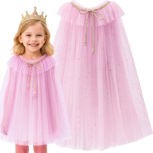 KOSTÝM PLÁŠTĚNKA PRINCEZNY PŘEVLEK AURORA ELF VÍLA NA PLES za 131.00CZK ...