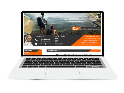 SKLEP eBay + SZABLON AUKCJI + baselinker + LOGO - Sklep, Opinie, Cena w ...