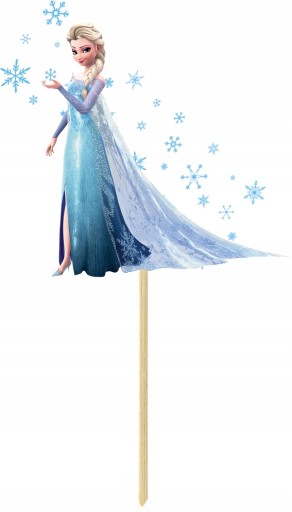 TOPPER NA TORT URODZINY ELSA FROZEN KRAINA LODU 15199962518 - Allegro.pl