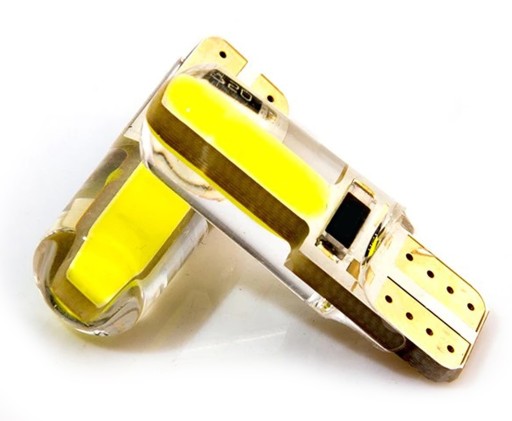 T10 2 x COB led W5W postojówka żarówka silikon 5904474273074 za z ... T10 2 x COB led W5W postojówka żarówka silikon 5904474273074 za z ...