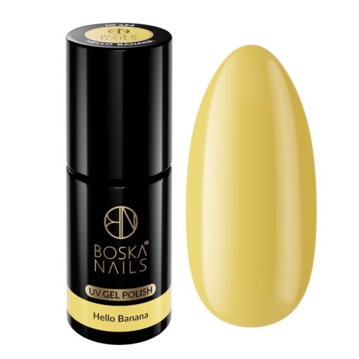 BOSKA NAILS Lakier hybrydowy do paznokci Hello Banana 454 6ml ...